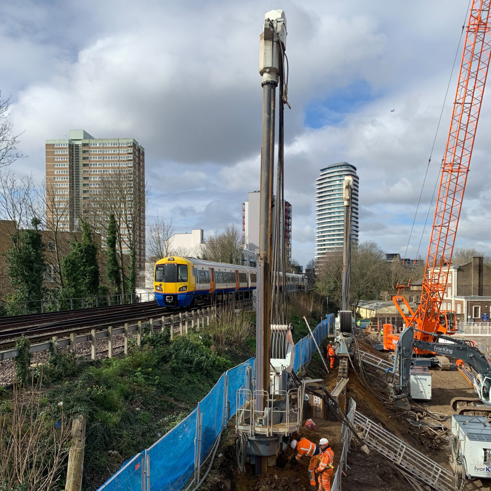 Piling Solutions | Sheet & Bored Piling | Ivor King - The Piling People