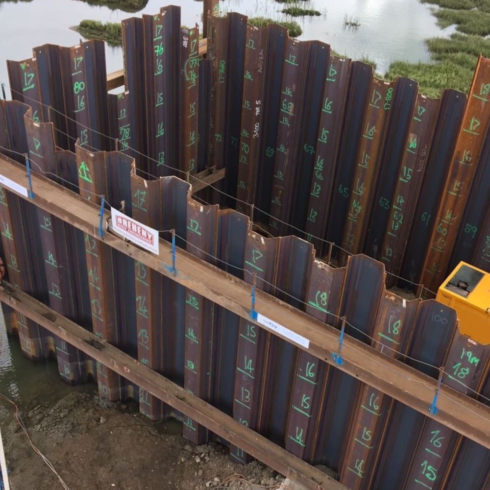 Sheet Pile Cofferdam | Ivor King - The Piling People