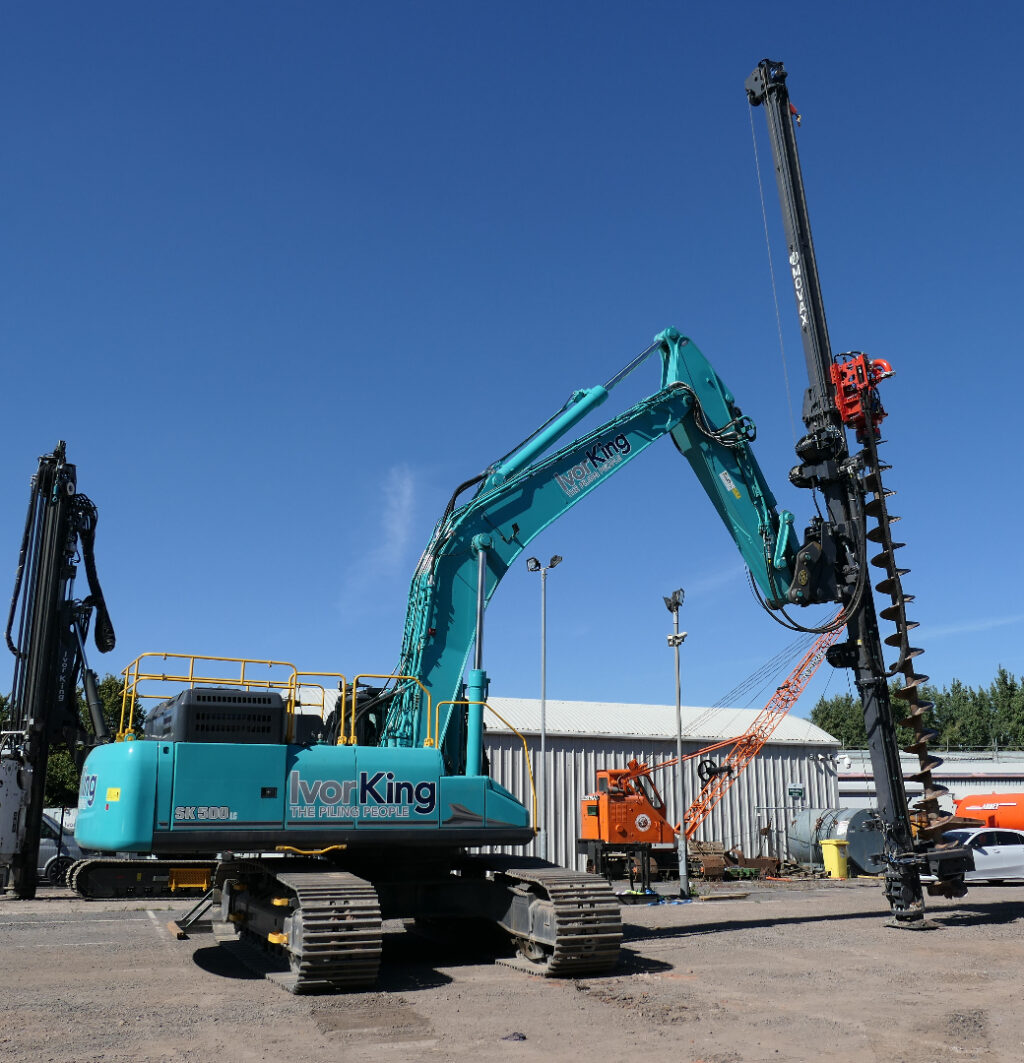 Vibration & Impact Driving Solutions | Ivor King - The Piling People