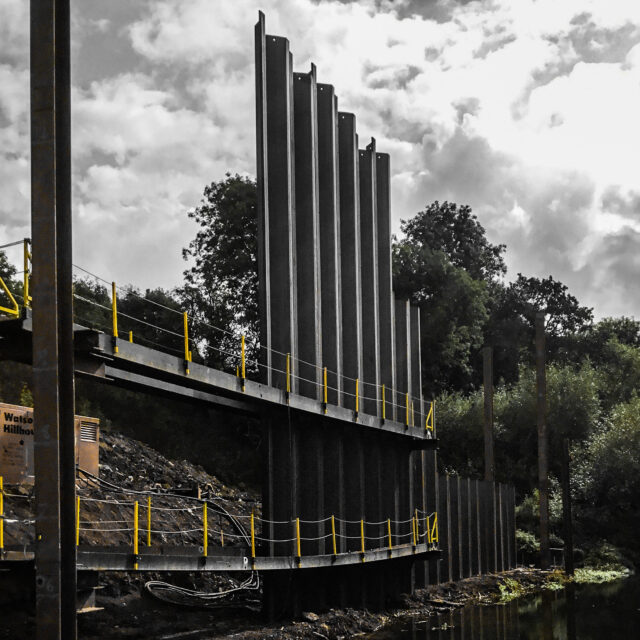 Conventional Sheet Piling | Ivor King - The Piling People