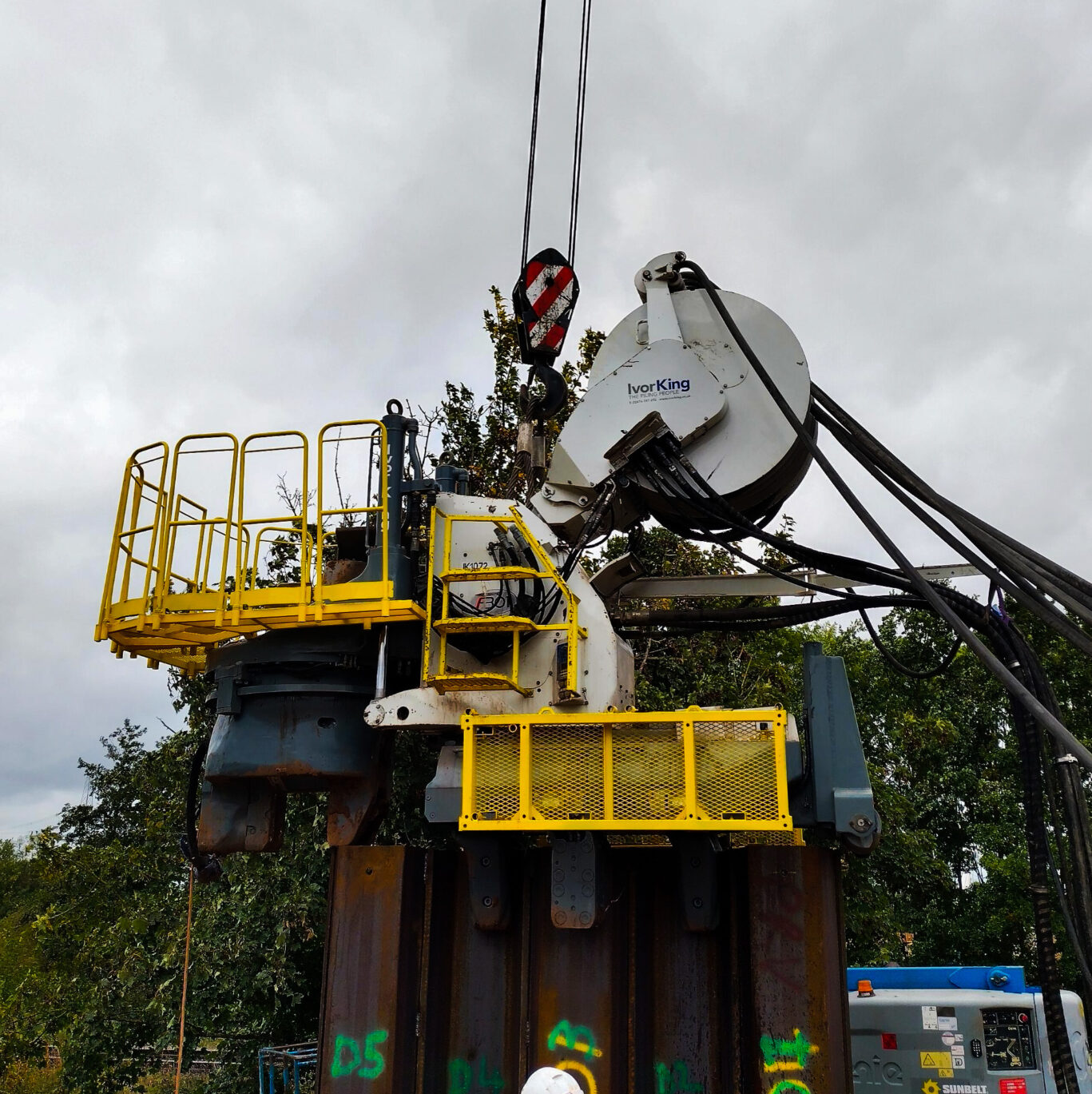 Silent Giken Piling | Ivor King - The Piling People