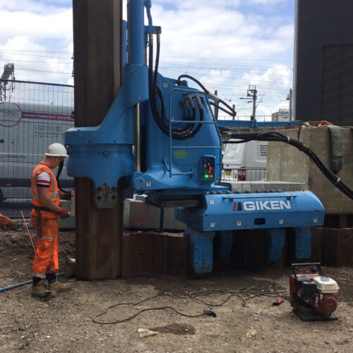 Silent Giken Piling | Ivor King - The Piling People