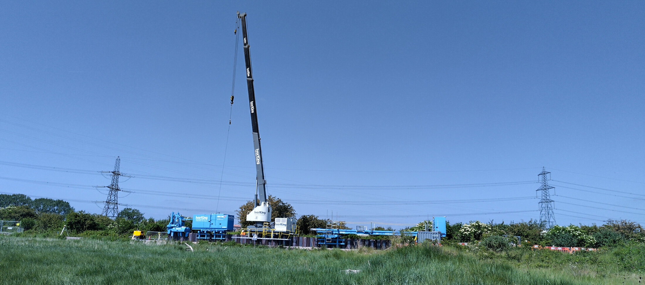 Ivor King's Giken 'Full GRB System' goes to work in Wales - Ivor King